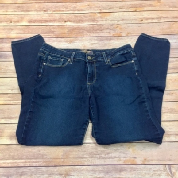 PAIGE | Jeans | Paige Peg Leg Skinny Jeans Dark Wash Stretchy | Poshmark
